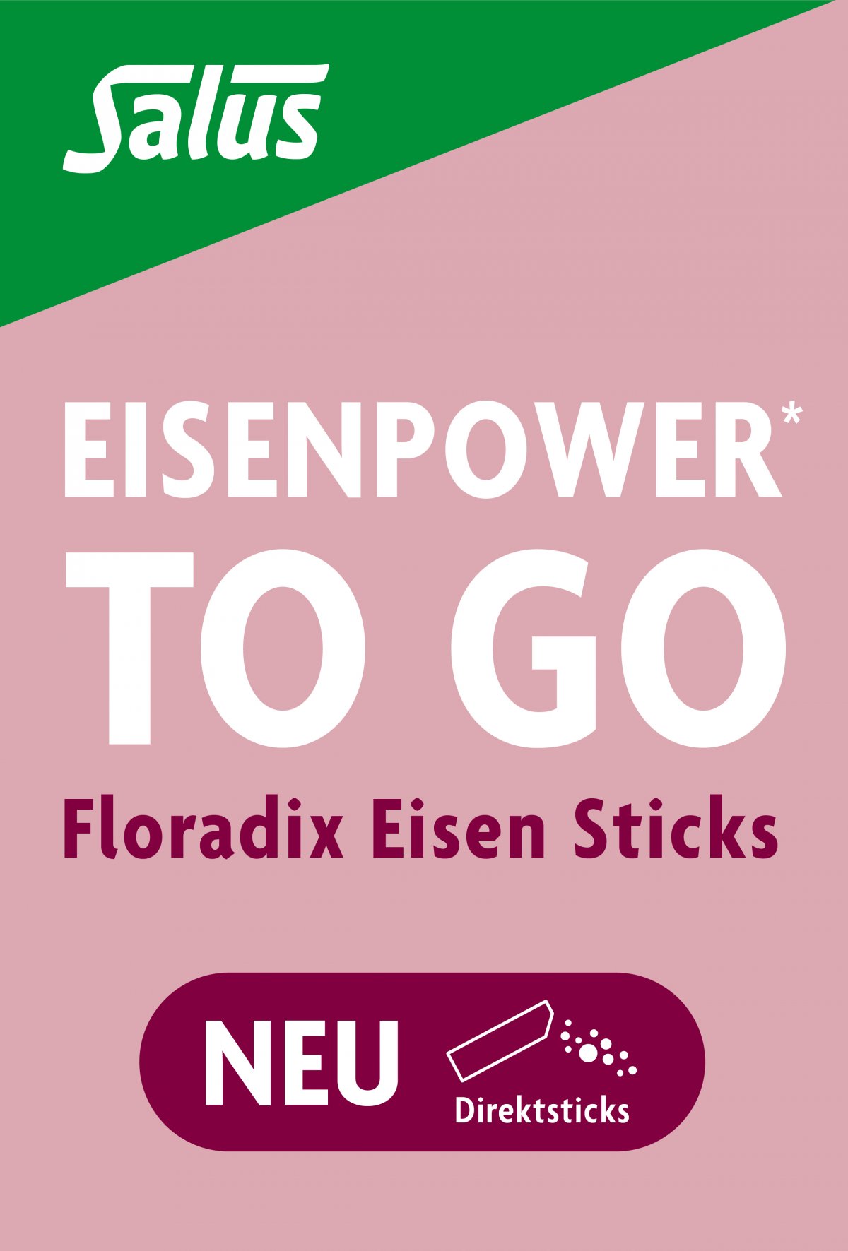 WKW MÜNSTER - Launchkampagne Floradix Eisen Sticks Salus